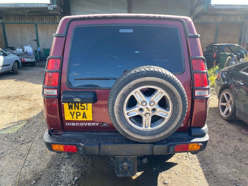 Used 2002 LAND ROVER DISCOVERY for sale at online auction | RAW2K