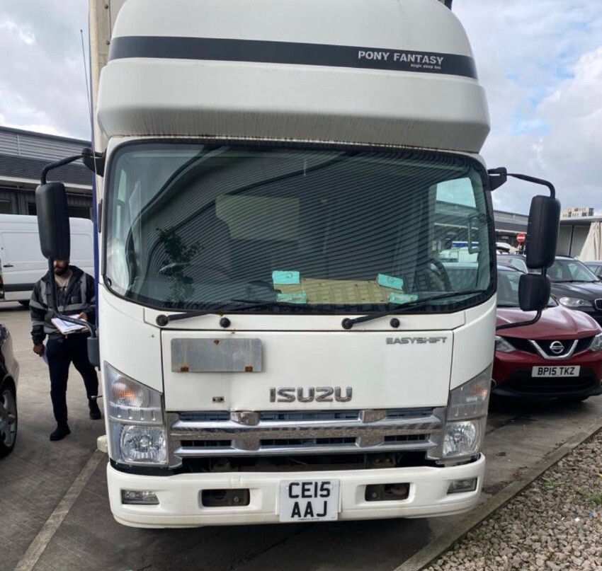 Used 2015 ISUZU FORWARD for sale at online auction | RAW2K