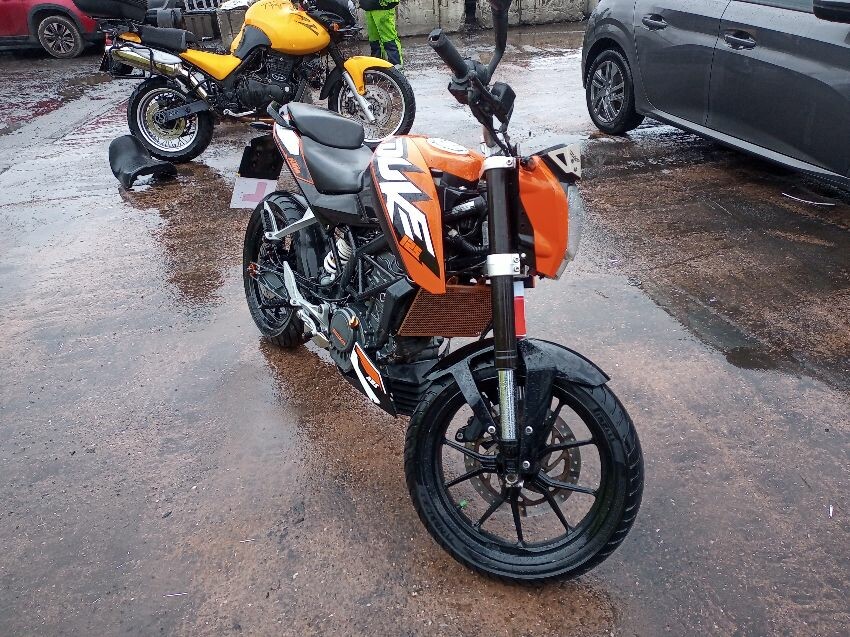 Used 2016 KTM 125 DUKE 15 for sale at online auction | RAW2K