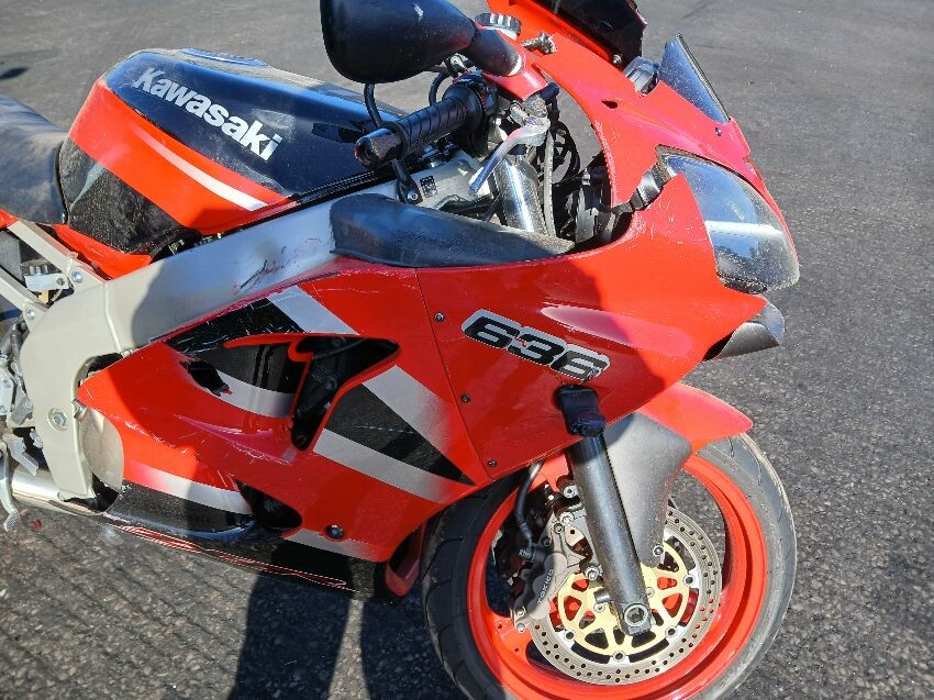 Used 2000 KAWASAKI ZX6 R for sale at online auction | RAW2K