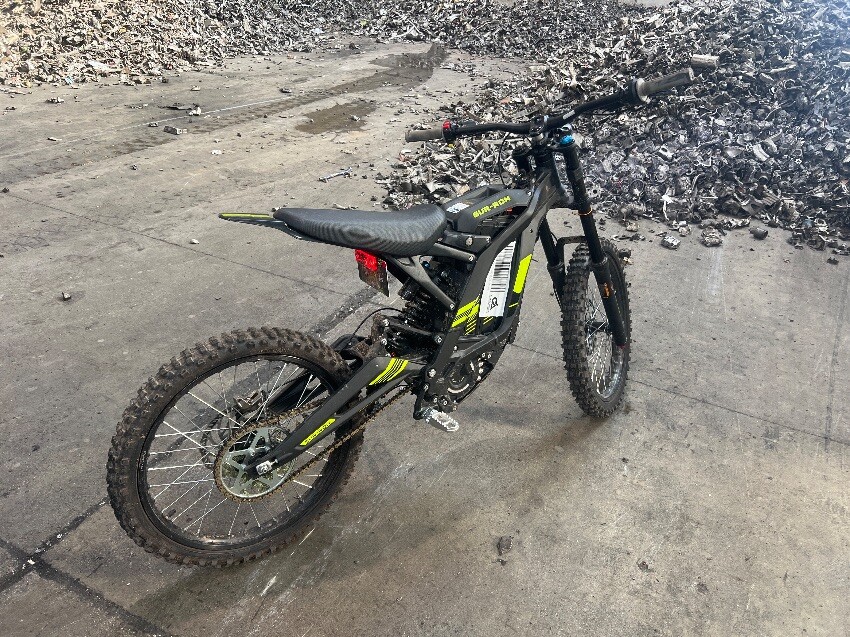 Used SURRON MOTORCYCLE for sale at online auction | RAW2K