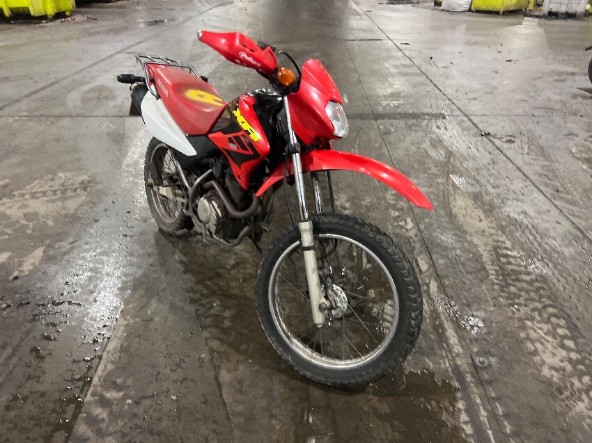 Used 2007 HONDA XR 125 L for sale at online auction | RAW2K
