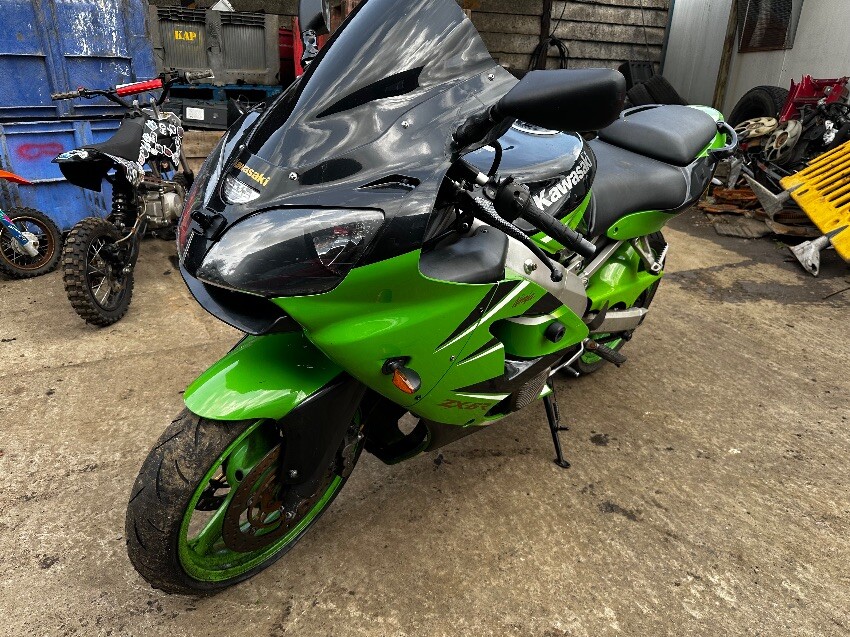 Used 2001 KAWASAKI ZX6 R for sale at online auction | RAW2K