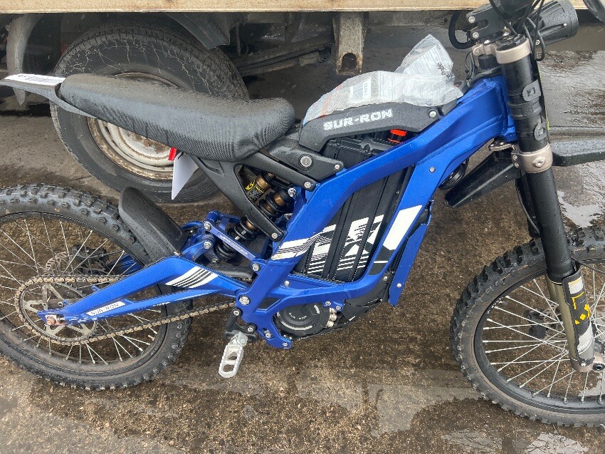 Used SUR-RON ELECTRIC BIKE for sale at online auction | RAW2K