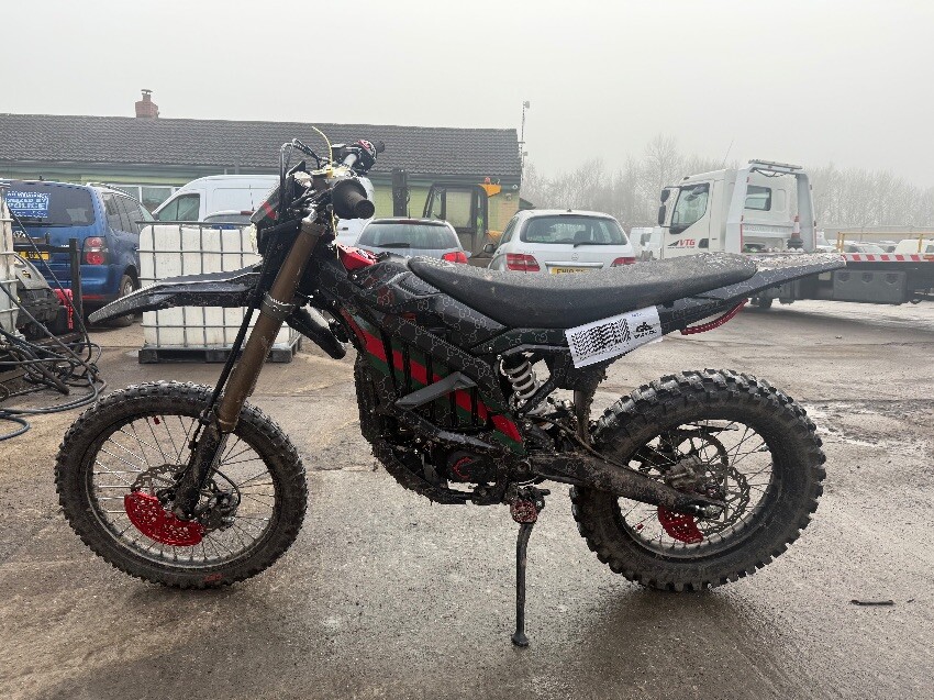 Used SURRON ELECTRIC MOTORCYCLE for sale at online auction | RAW2K