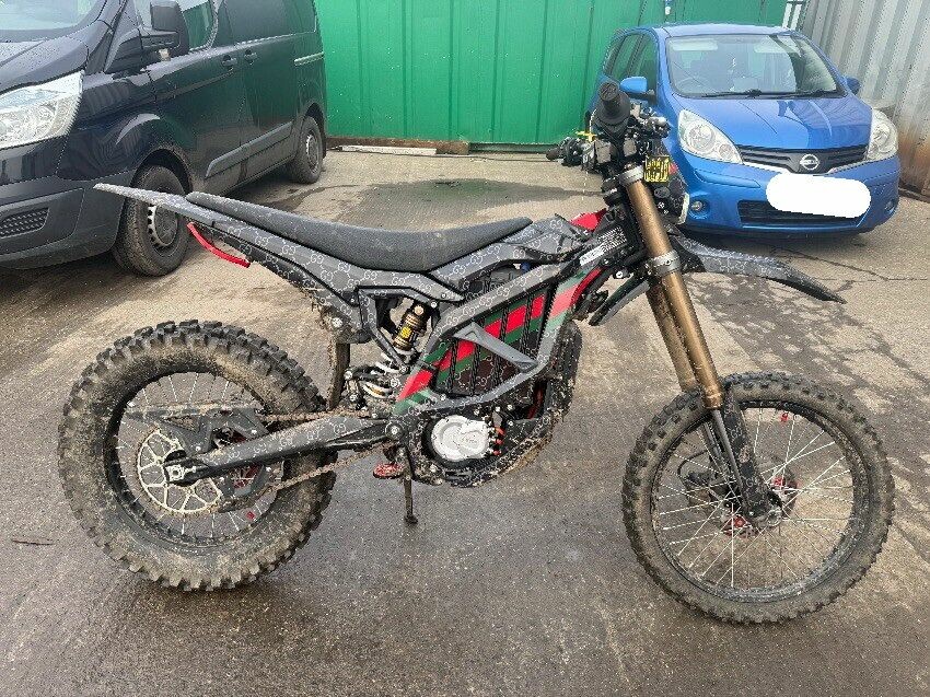 Used SURRON ELECTRIC MOTORCYCLE for sale at online auction | RAW2K
