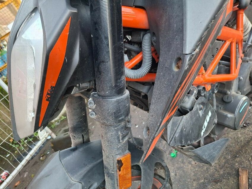 Used 2022 KTM DUKE for sale at online auction | RAW2K