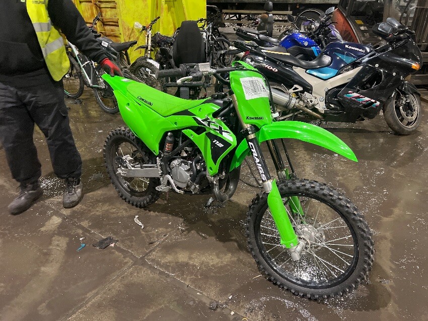 Used KAWASAKI KX 112 for sale at online auction | RAW2K